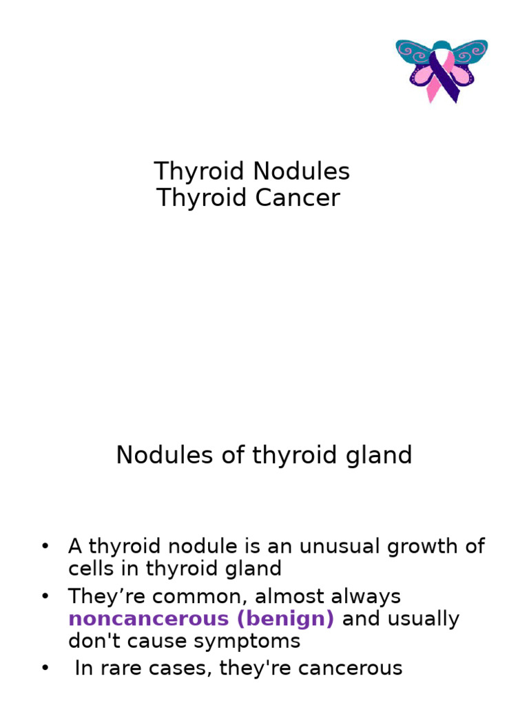 Thyroid Nodules, Cancer | PDF | Thyroid | Cancer