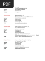 Carrier Scac Codes | PDF