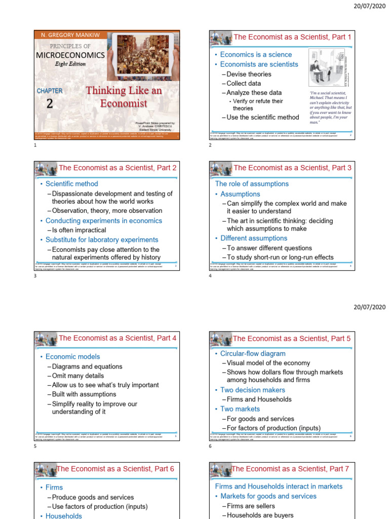 Thinking Like An Economist | PDF | Economics | Economies