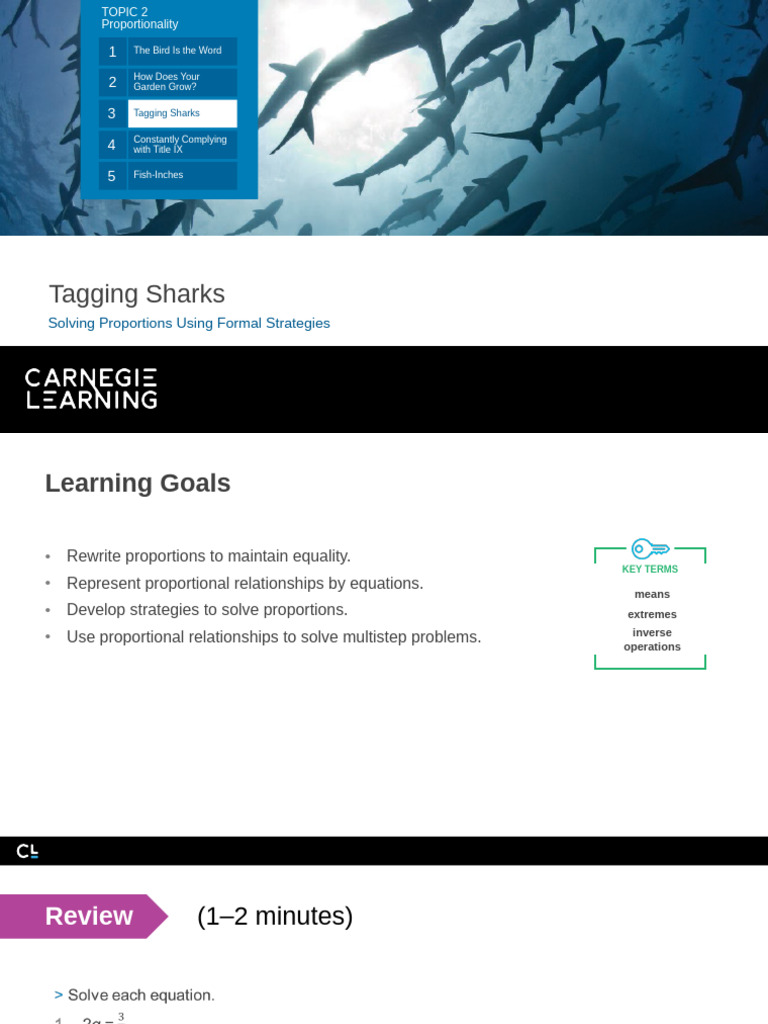 Estimating Shark Populations with Proportions | PDF