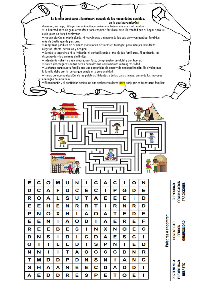 Taller 1 Pertenezco a Una Familia Ética 6 | PDF
