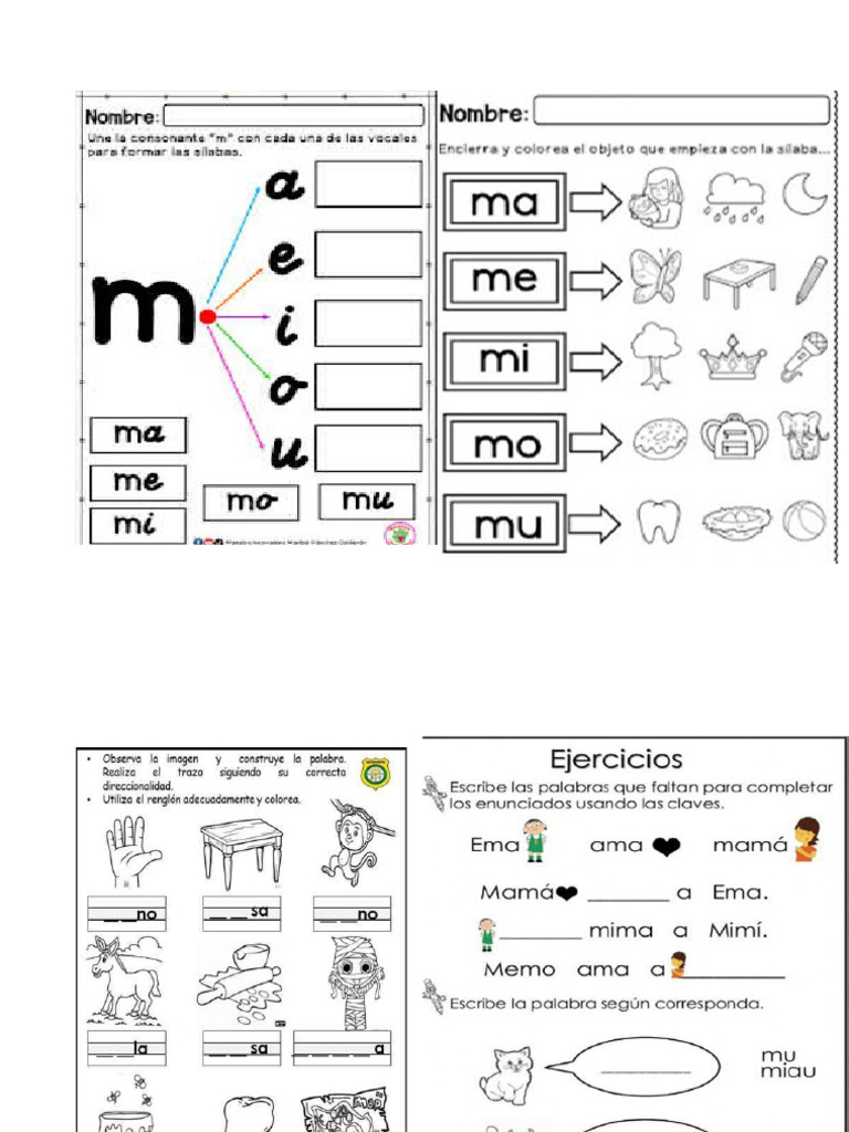 2 Fichas M - 1 | PDF