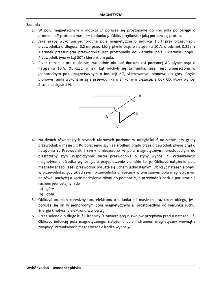 13 Magnetyzm | PDF