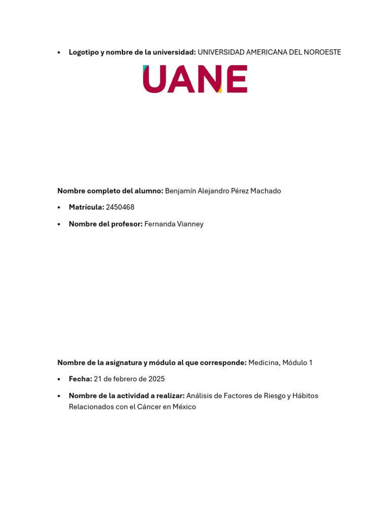 Act Final-Medicina | PDF | Cáncer | Medicina CLINICA