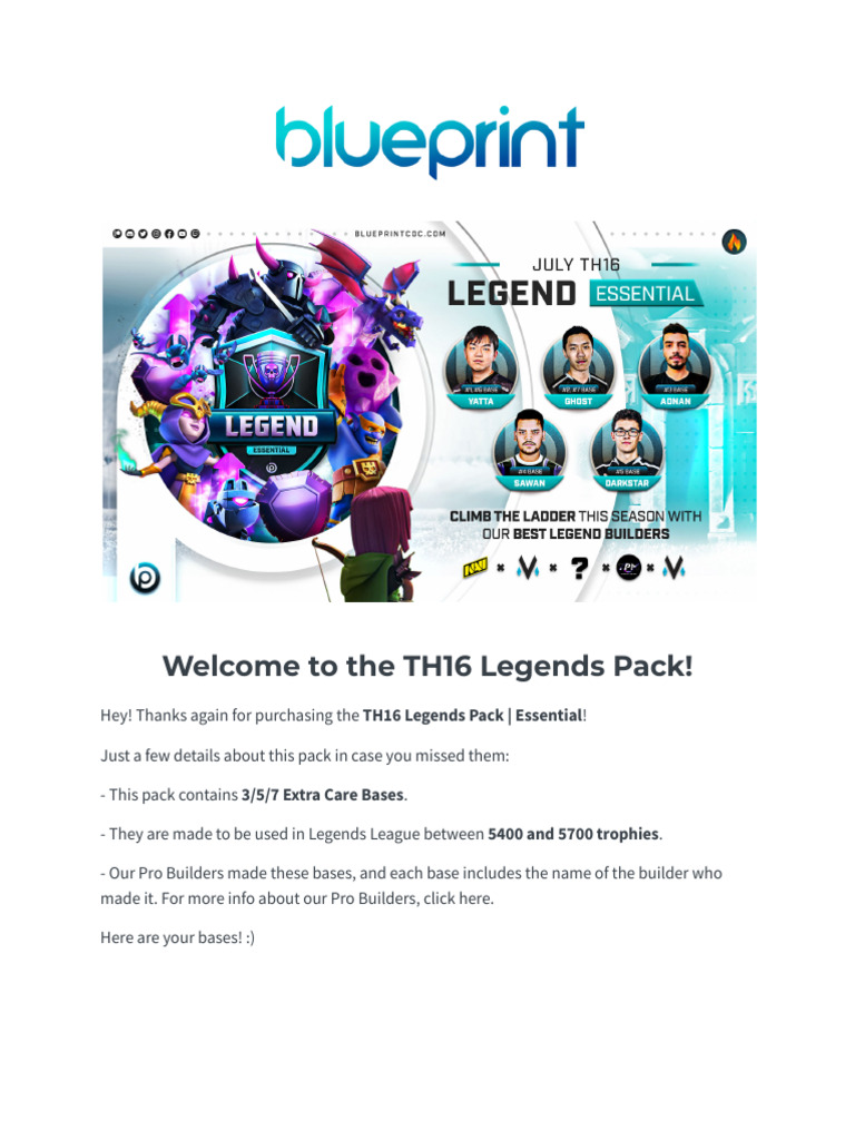 TH16 Legends Essentials x5 July | PDF