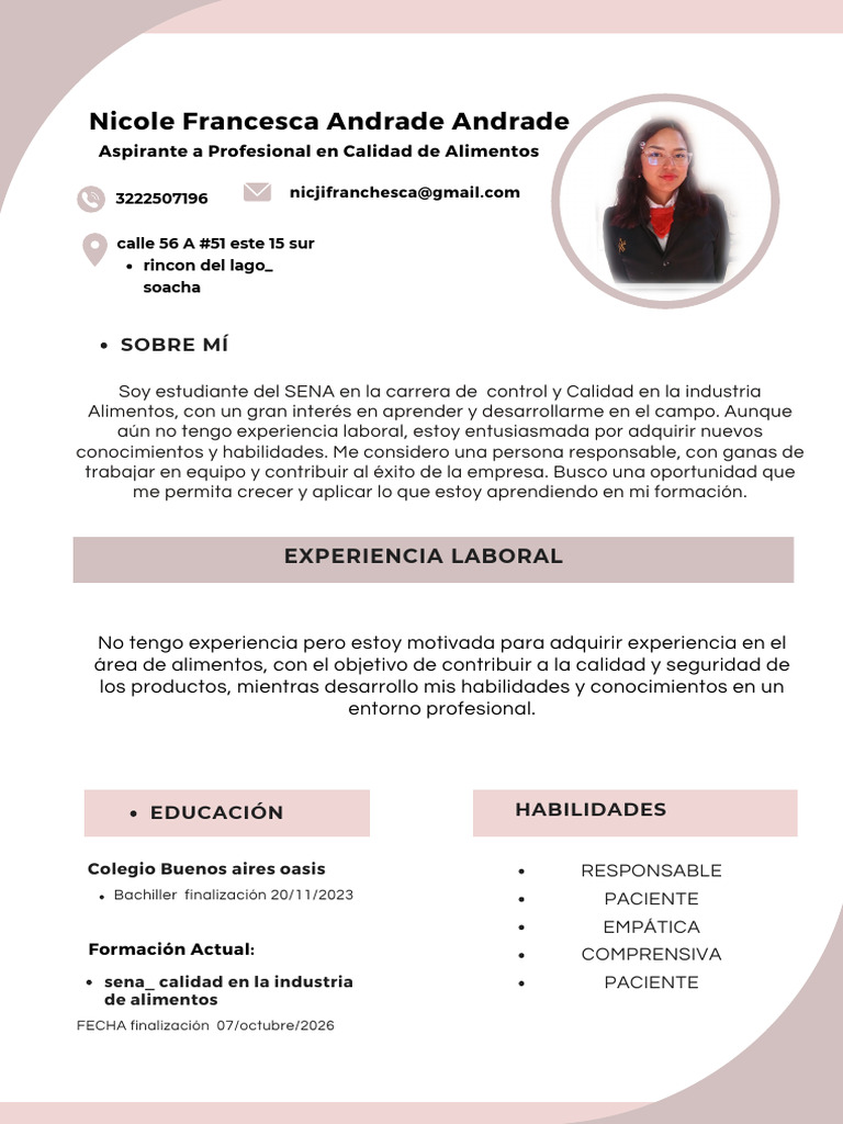 NIcole Andrade Andrade | PDF