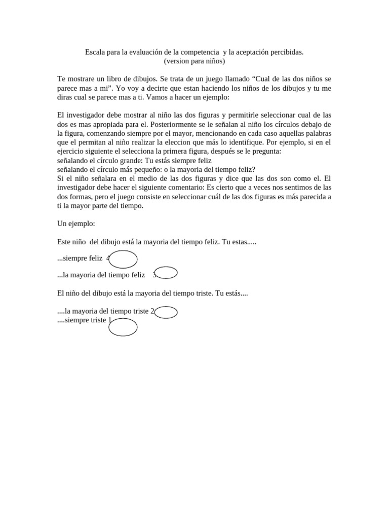 Pictorial Scale Male | PDF