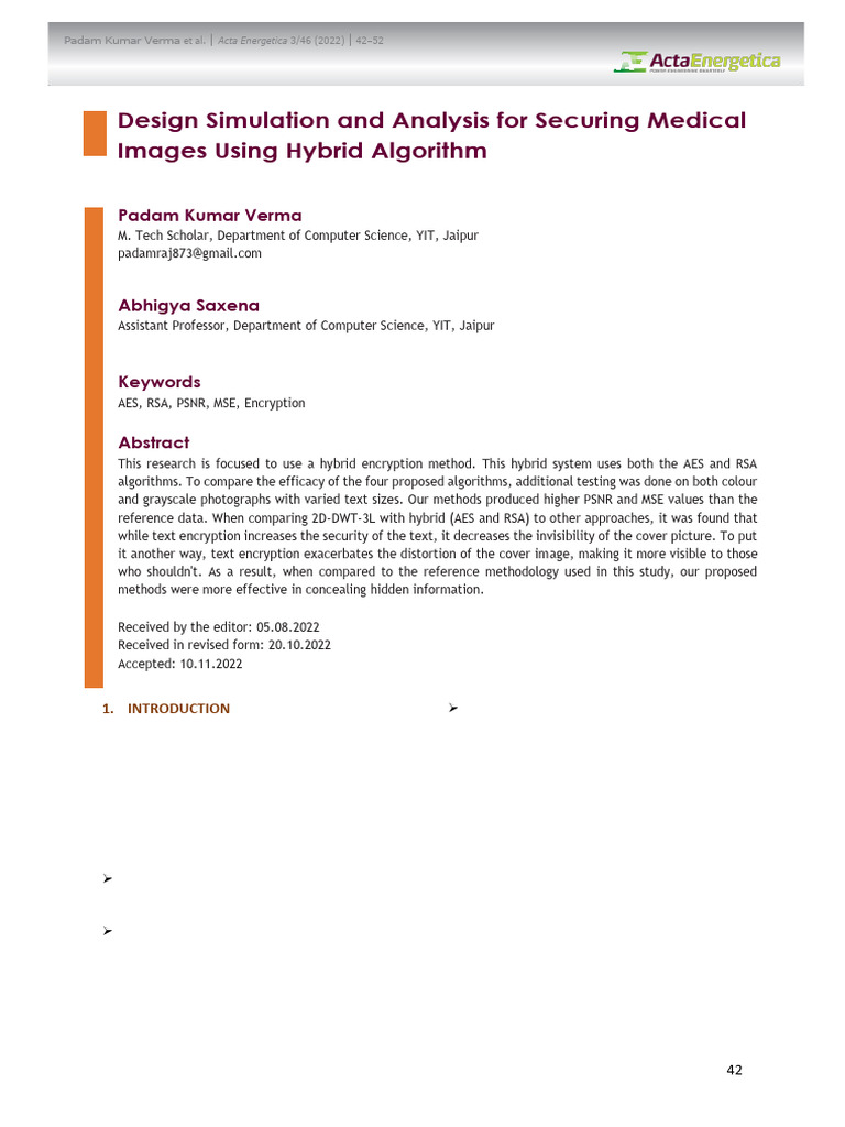 07_Padam+Paper | PDF | Encryption | Key (Cryptography)