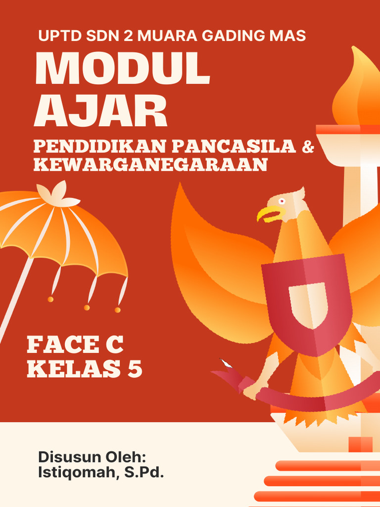 Cover Modul Ajar PKN | PDF