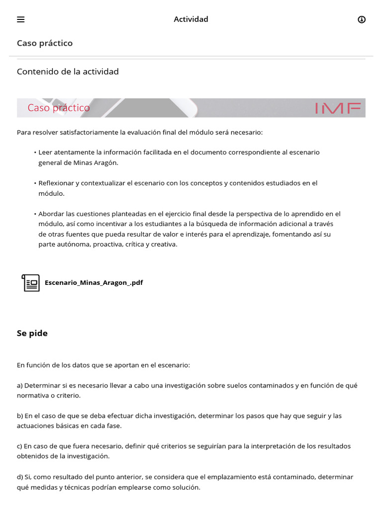 Caso Practico Modulo Tres | PDF