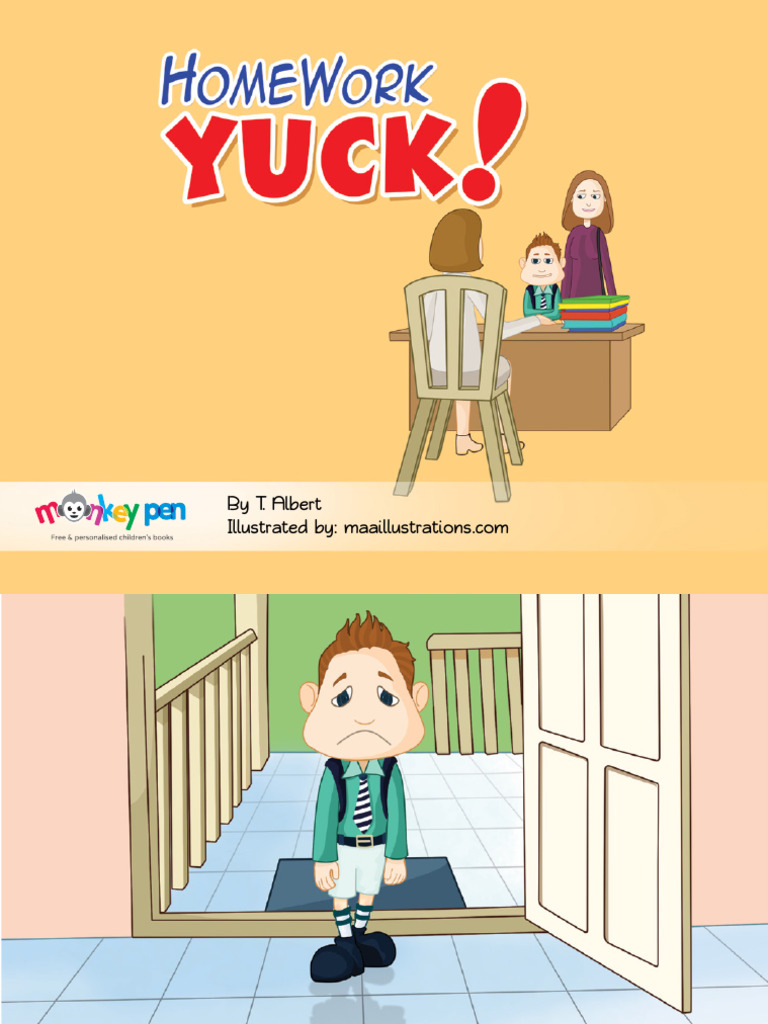 Jamal's Homework Struggles | PDF | Homework