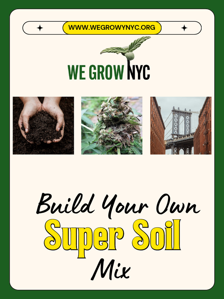 Super Soil Mix | PDF | Soil | Fertilizer