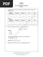 SEA Practice Test ELA Answer Key | PDF