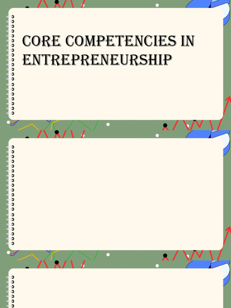 Core Competencies in Entrepreneurship | PDF | Case Study | Methodology