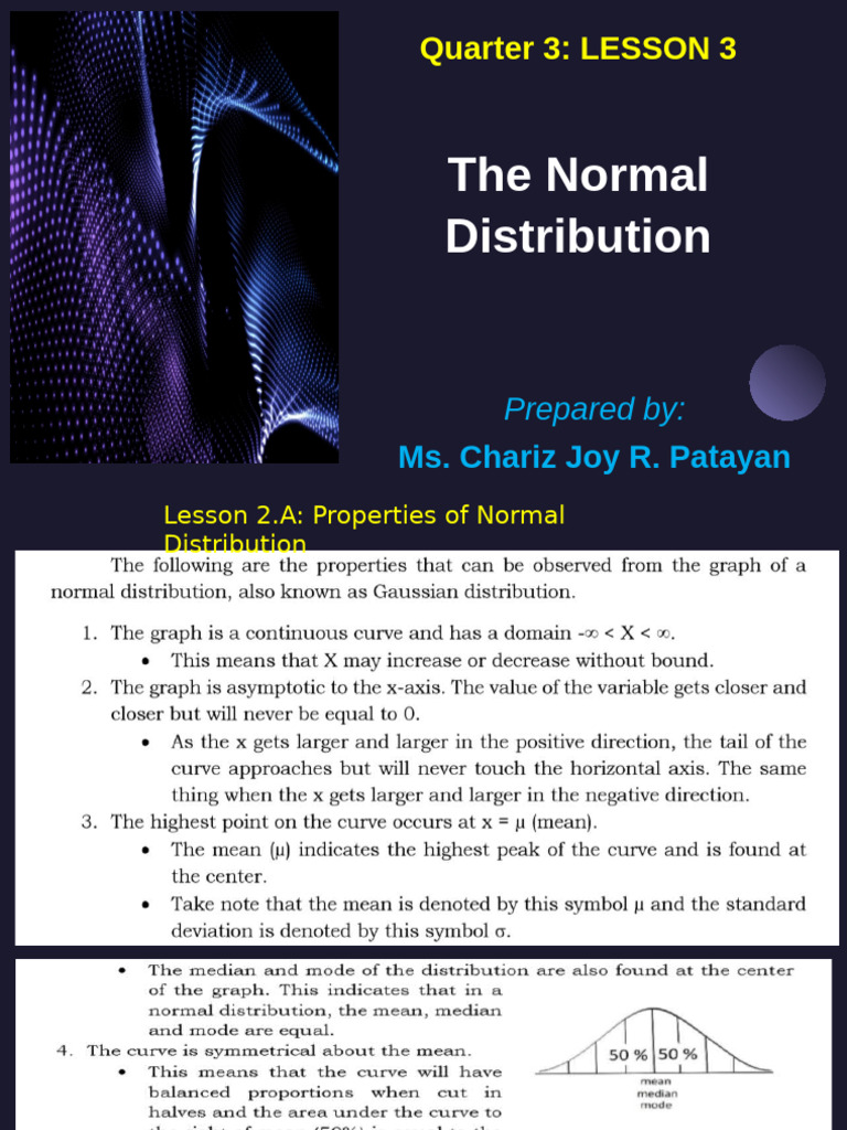 Q3-Statistics-Lesson3 | PDF