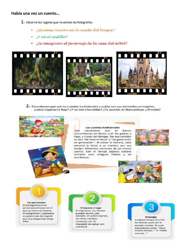 Había una vez un cuento LLuvia | PDF | Gatos