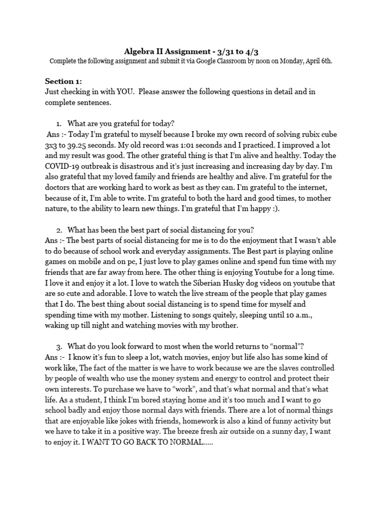 Holden Algebra II 3-30-4-3 | PDF | Quadratic Equation | Mathematics