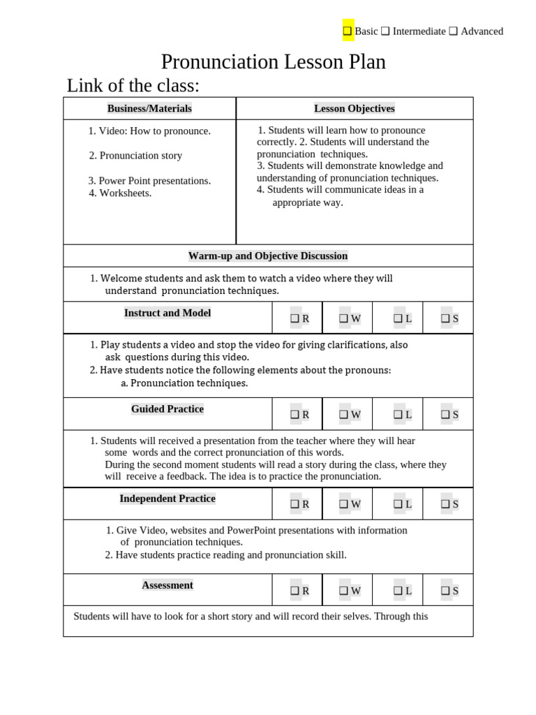 Capstone Project 2 Lesson 6 | PDF | Lesson Plan | Education Theory