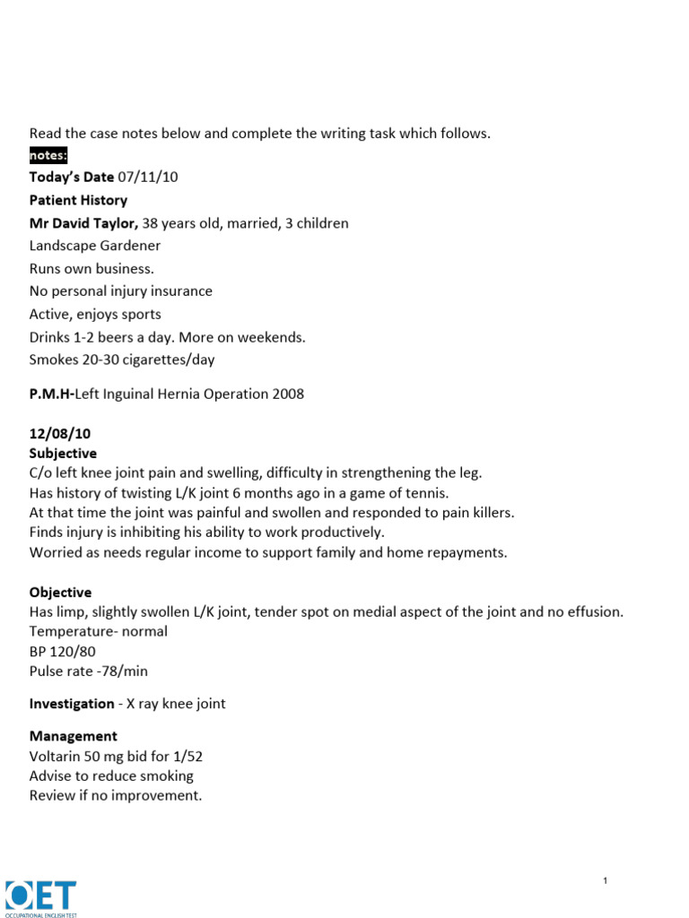 23 Writing Task + Sample Letters Modified | PDF | Breast Cancer | Pregnancy