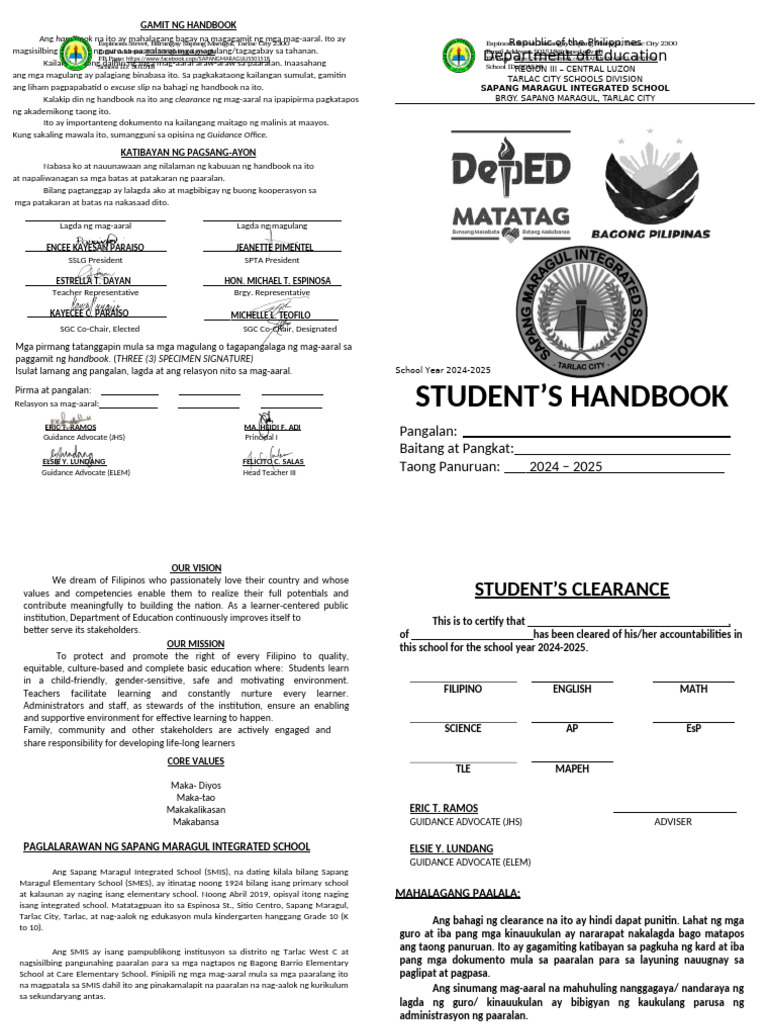 Final 20smis 20student 20handbook | PDF