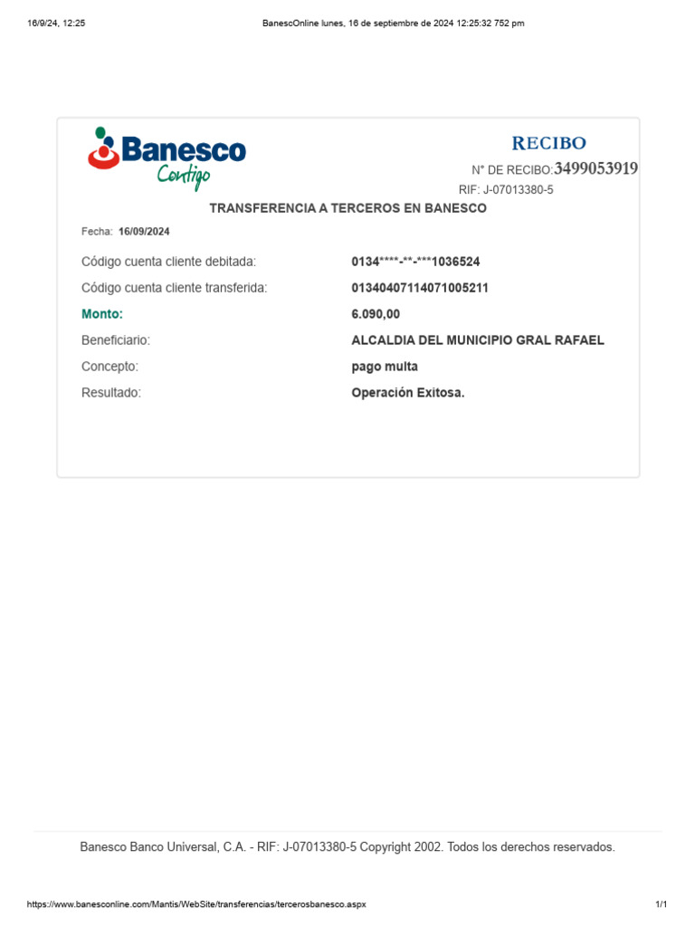 Pago Multa Hacienda | PDF