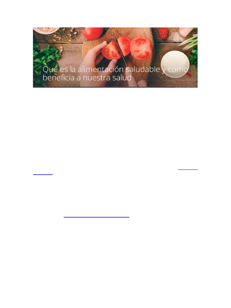 Alimentación Saludable: Guía Esencial | PDF | Alimentos | Dieta saludable