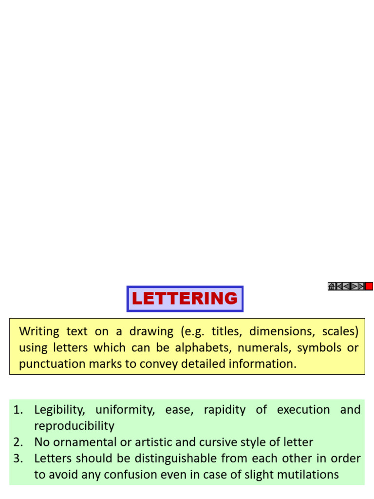 Double Stroke Lettering in Engineering Drawings | PDF | Line (Geometry ...