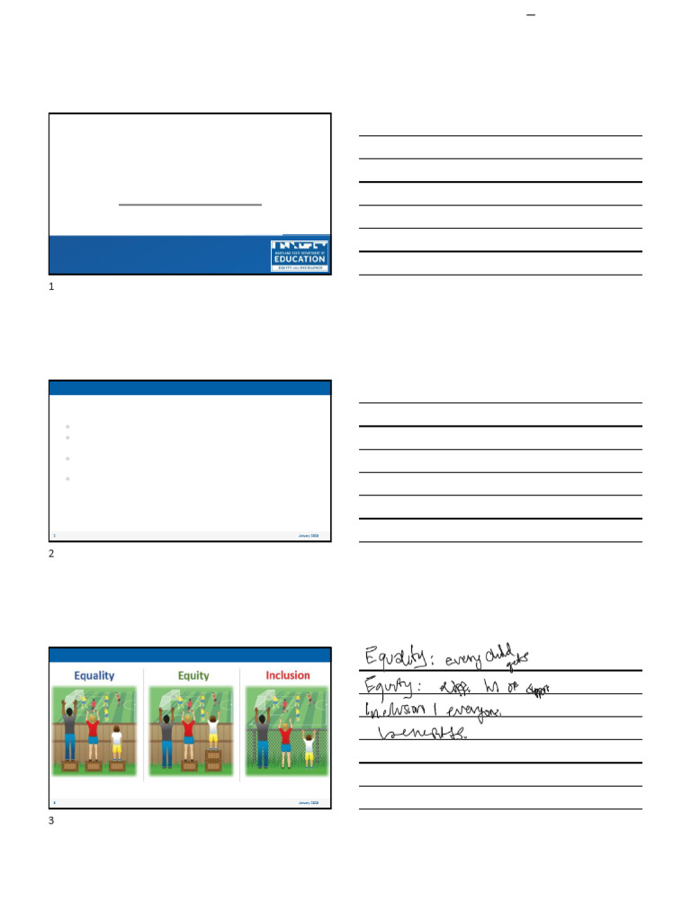 Student Slides ADA Handout | PDF | Americans With Disabilities Act Of ...