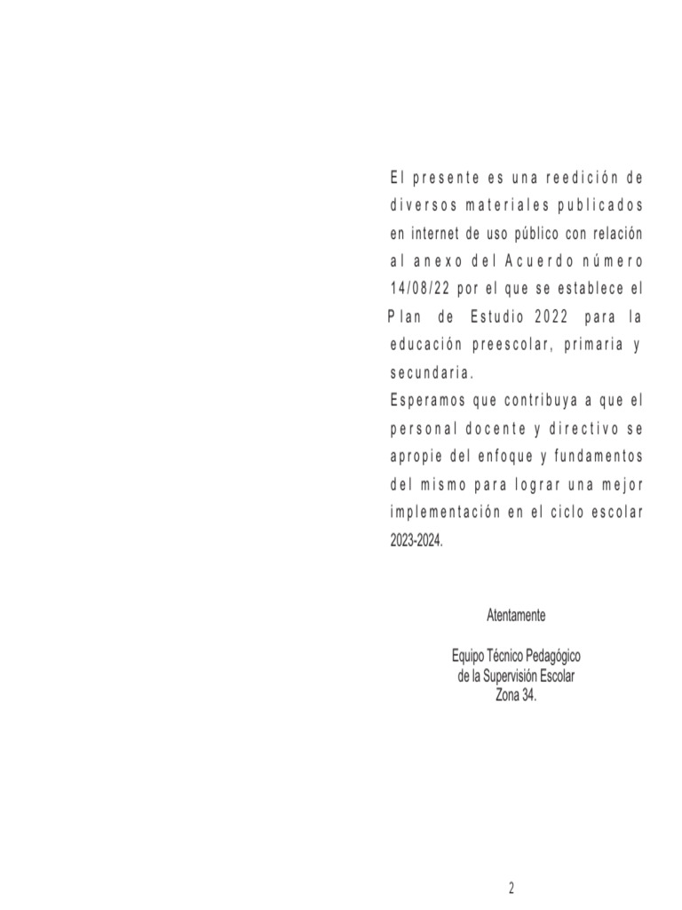 Cuadernillo Plan de Estudios 2022 Armado - Ver - Final | PDF