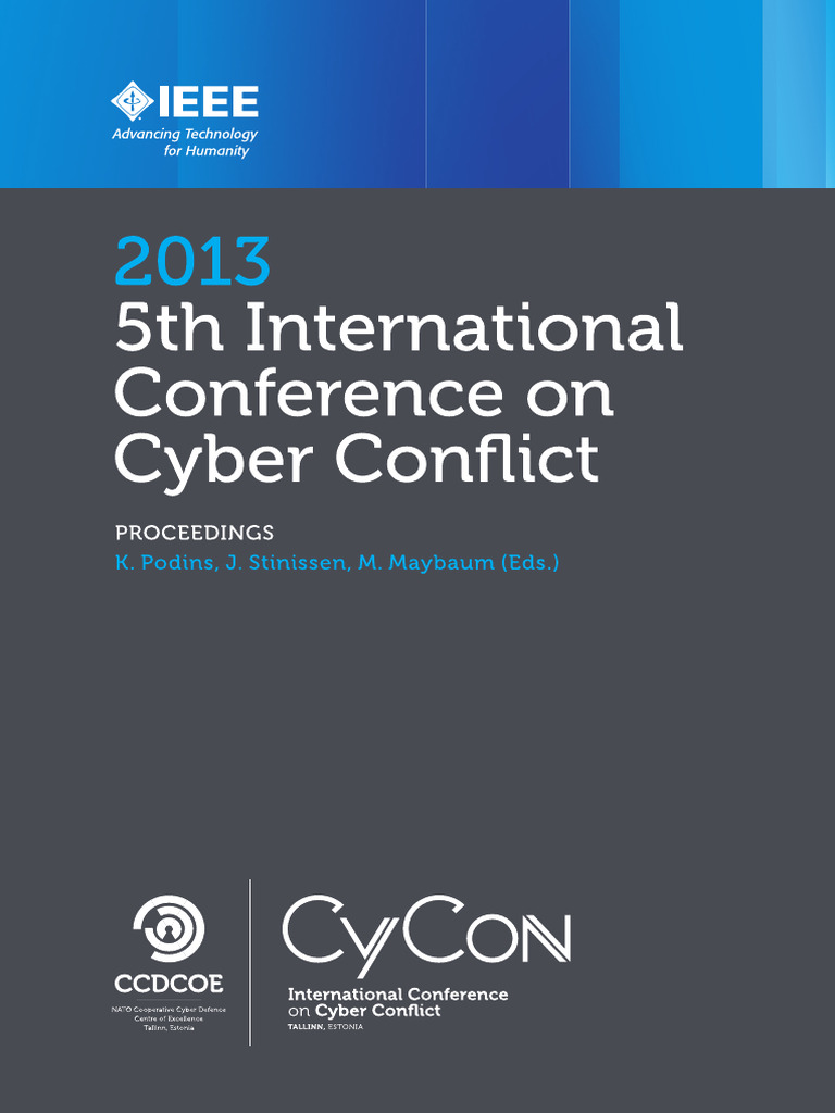 CyCon 2013 Proceedings | PDF | Computer Security | Security
