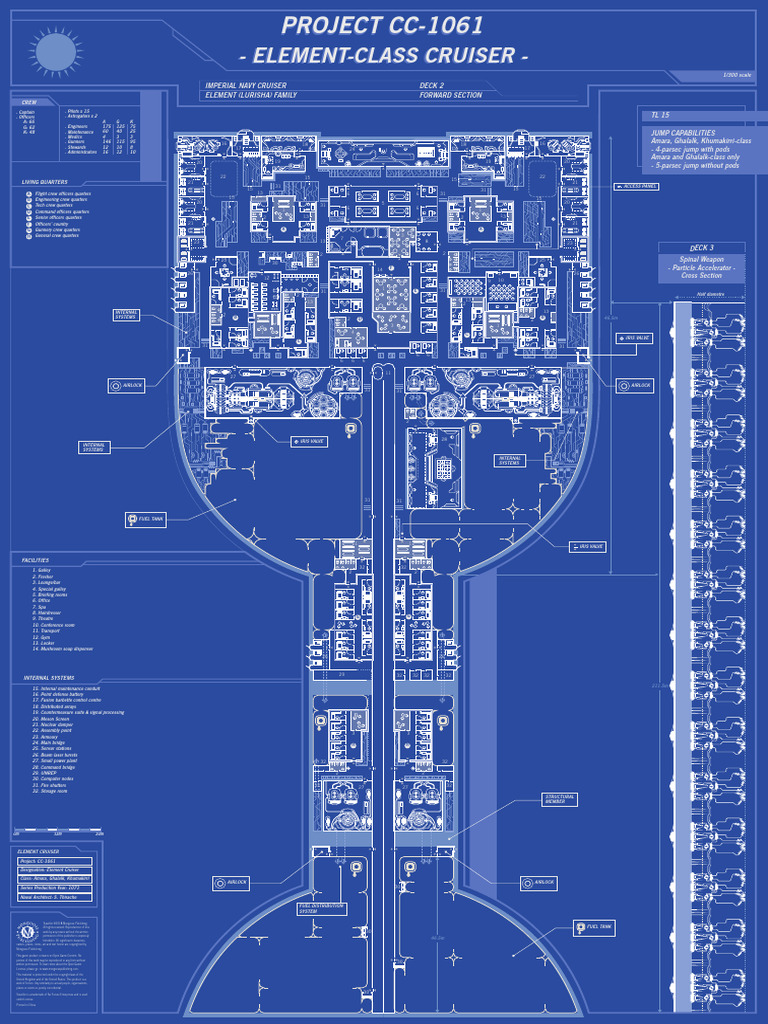 Ebook - EC Blueprint - Forward Section - Deck 2 | PDF | Copyright | Ships