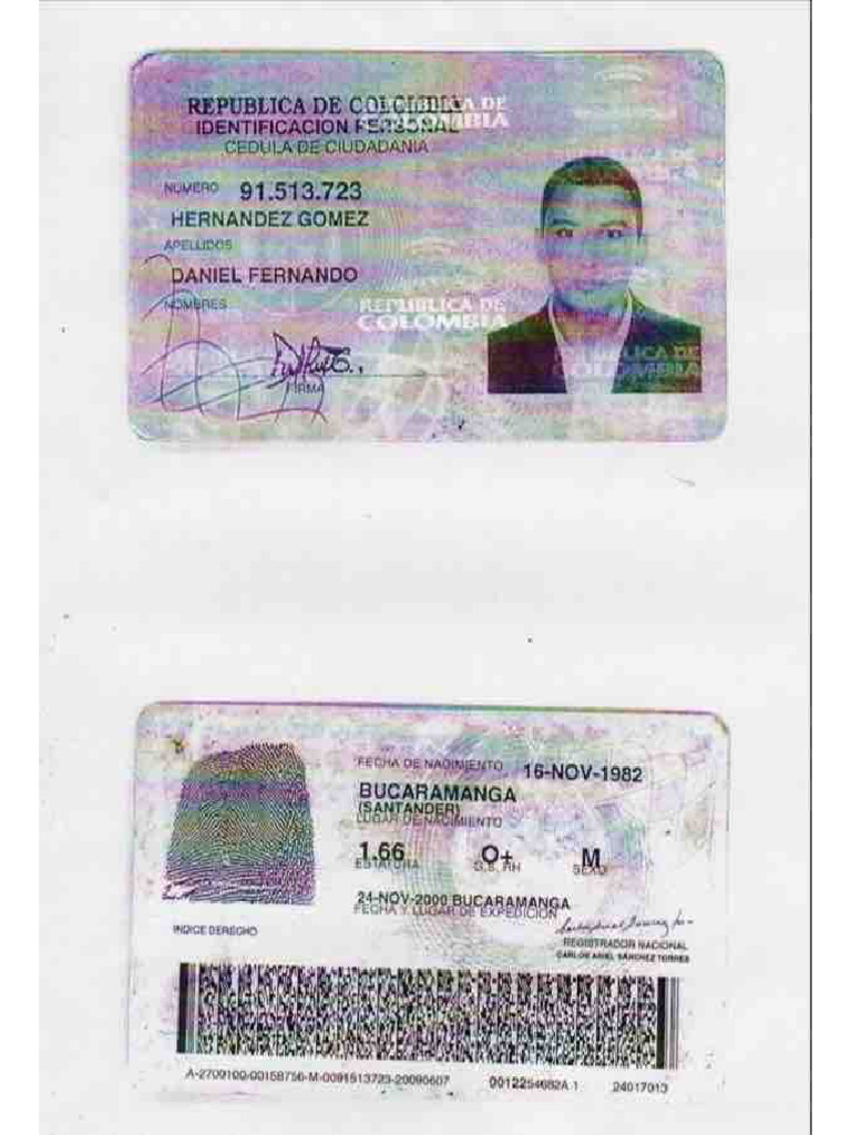 DANIEL FERNANDO HERNANDEZ GOMEZ Cedula Feb03-24 | PDF