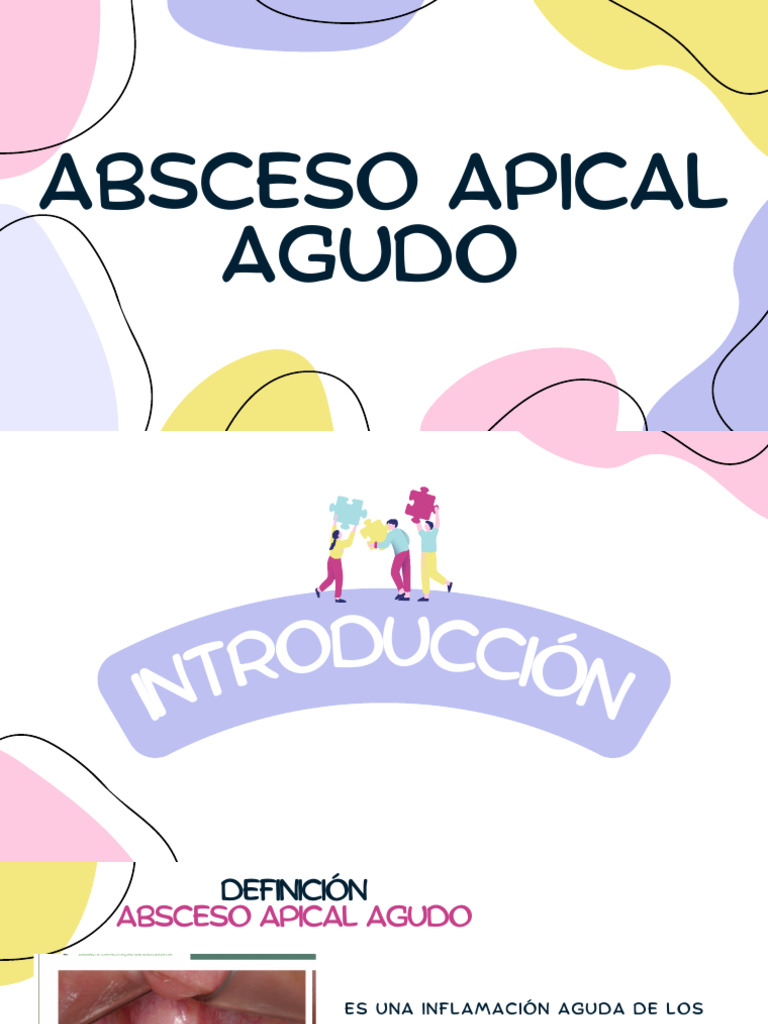 ABSCESO APICAL AGUDO - Guadalupe Loza | PDF | Medicina | Especialidades ...