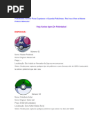 Melhor Time Pokémon 2023: Dicas e Estratégias | PDF | Empresas de videogames do Japão ...