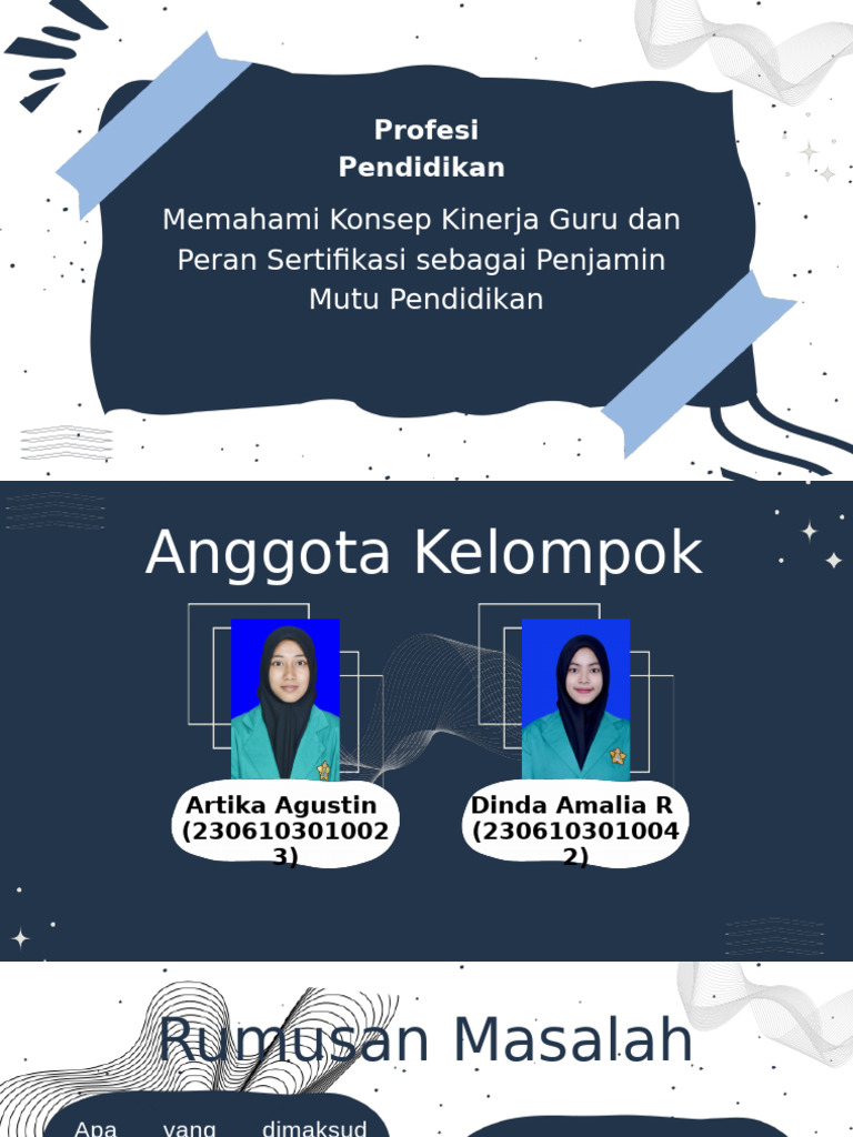 Profesi Pendidikan | PDF