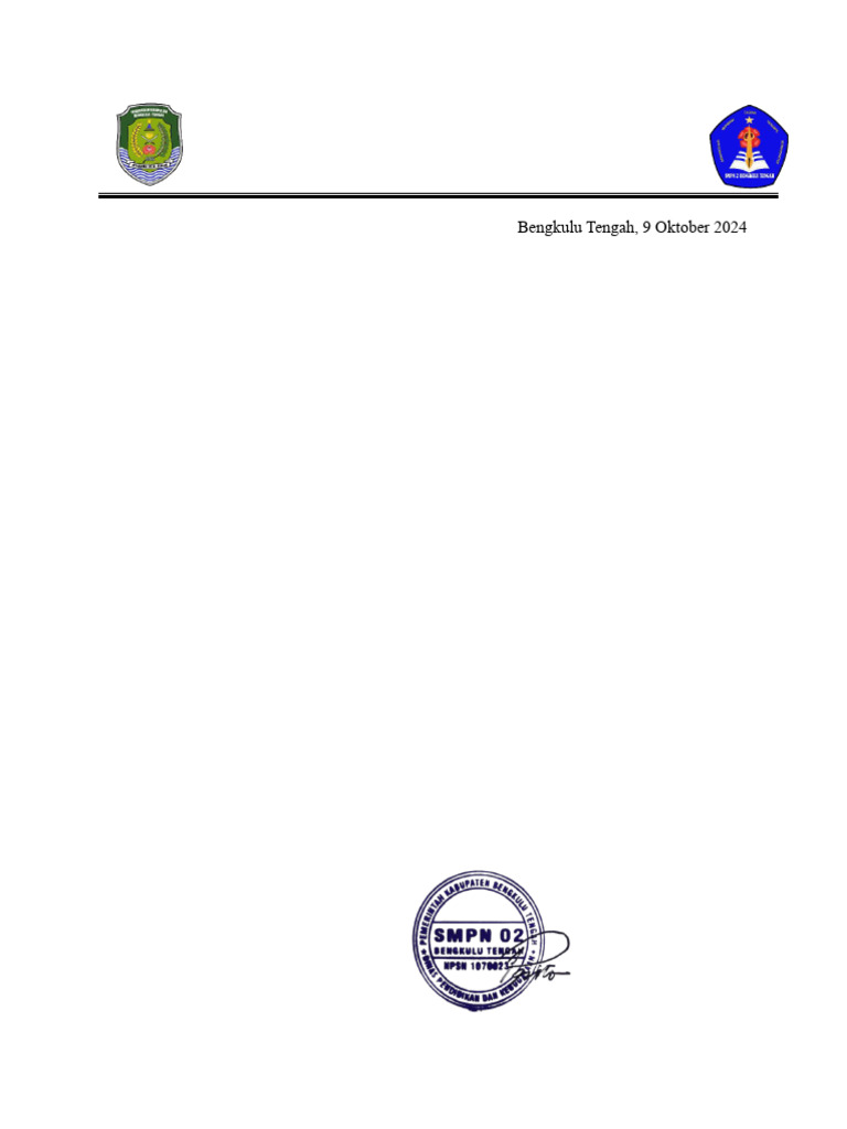 Undangan Rapat Rencana Penyusunan Anggaran BOSP T.A 2025 | PDF