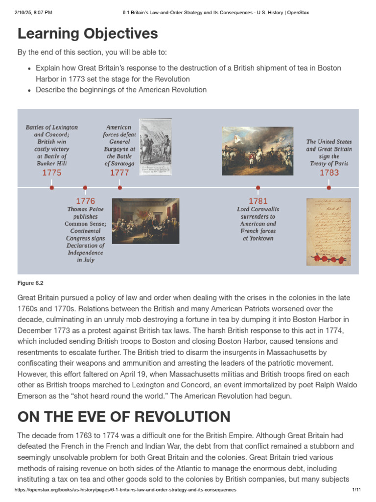 6.1 Britain's Law-and-Order Strategy and Its Consequences | PDF ...
