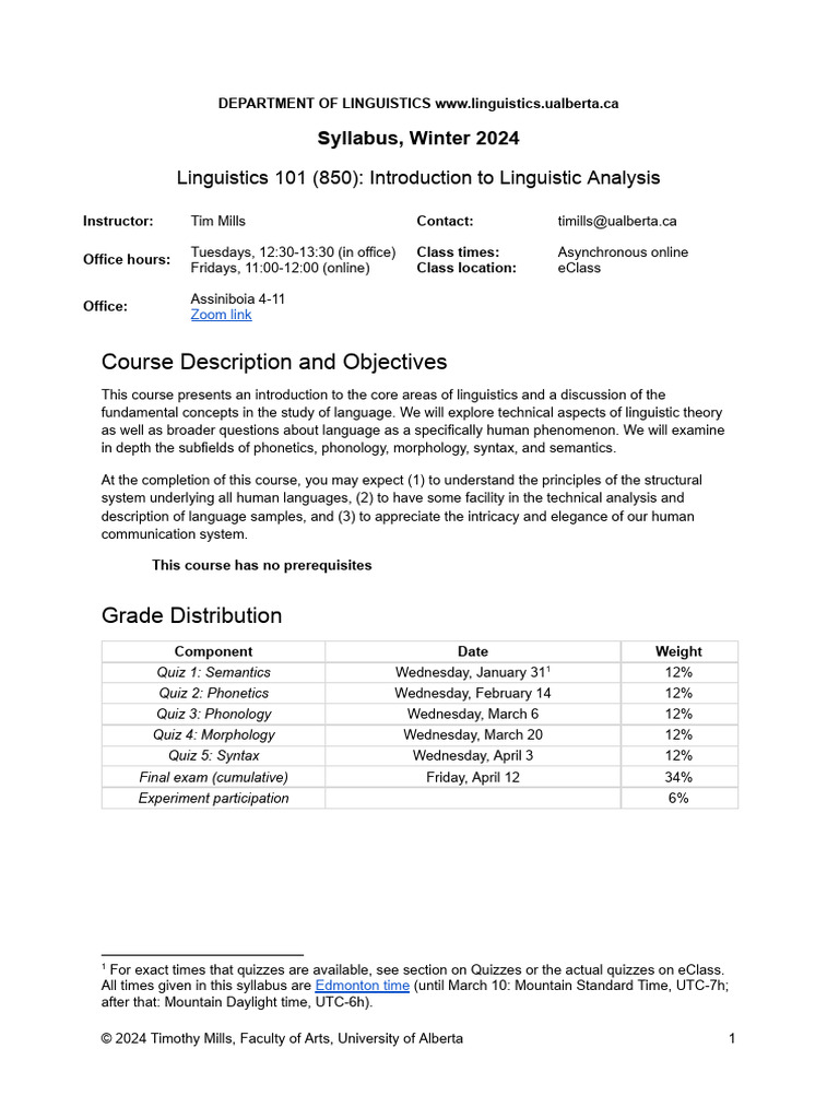 2024-Winter-LING-101-LECTURE-850 (1) | PDF | Phonology | Linguistics