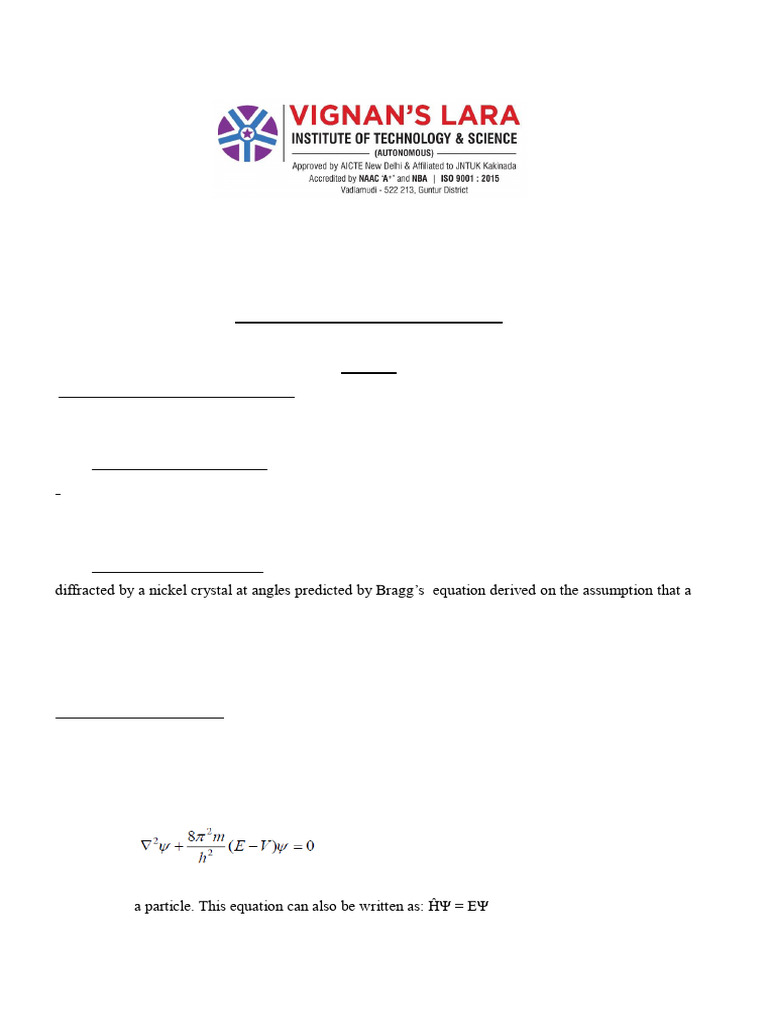 Chemistry SEM-II, UNIT-1 Q and Ans | PDF | Electromagnetic Radiation | Molecular Orbital