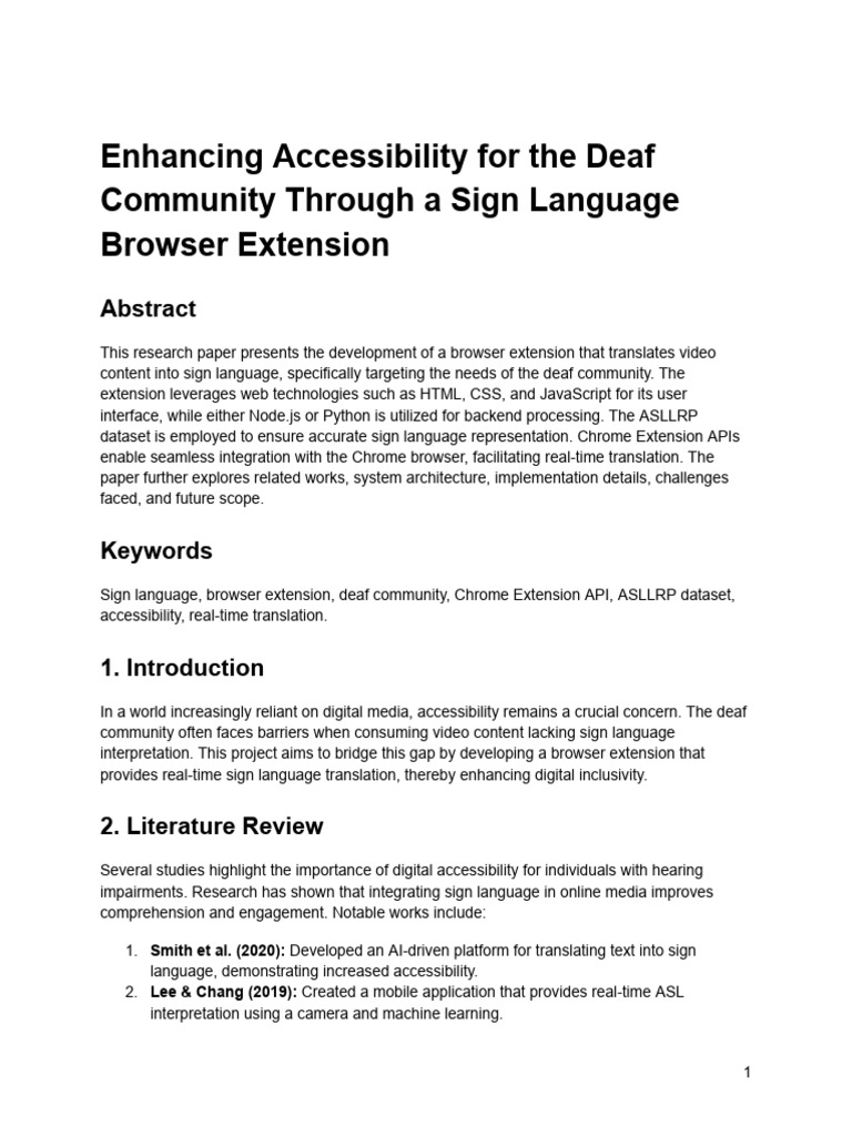 AUDIO/TEXT TO SIGN LANGUAGE CONVERTER POPUP WINDOW | PDF | Sign ...