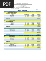 BOQ CSI 16 Divisions MasterFormat | PDF