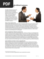 Strategies for Managing Difficult Clients | PDF