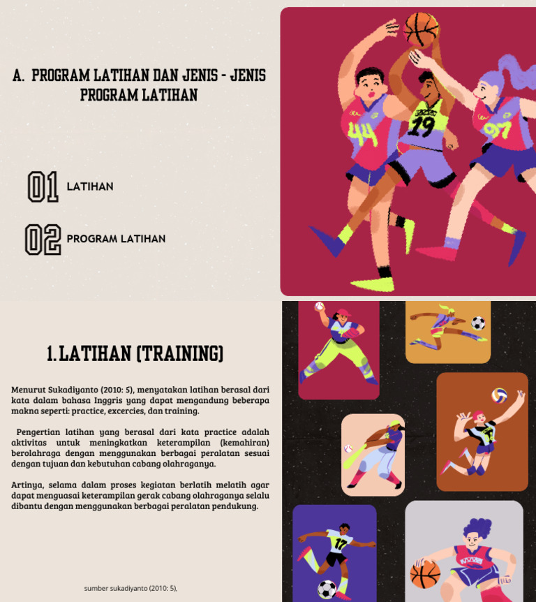 A. PROGRAM LATIHAN Dan Jenis - Jenis Program Latihan | PDF