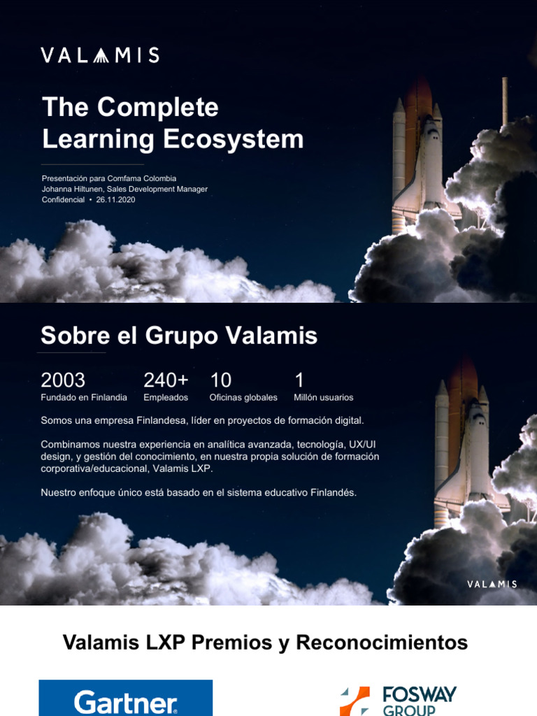 Valamis LXP: Ecosistema de Aprendizaje Digital | PDF | Cognición ...