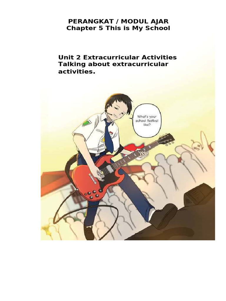 Modul Ajar Chapter 5 Unit 2 Pertemuan 10-11 | PDF