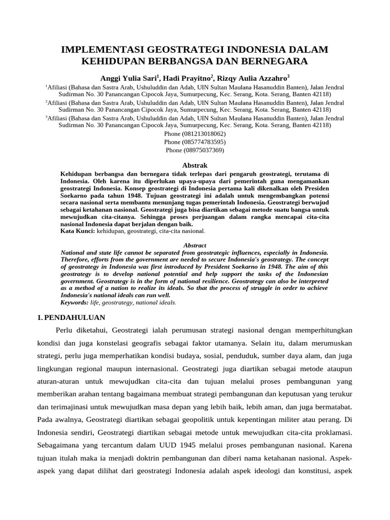 Jurnal Aul, Anggi, Hadi | PDF