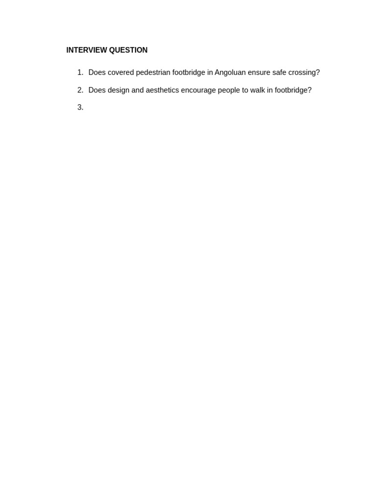 Interview Question | PDF