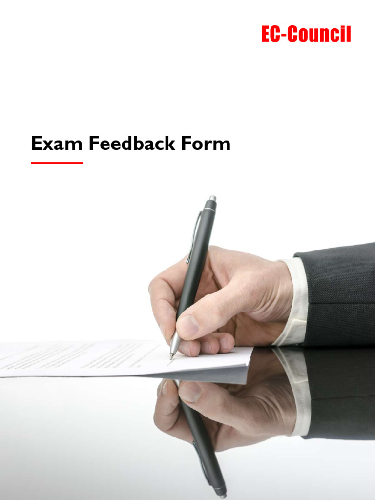 Exam Feedback Form | PDF | Evaluation Methods | Evaluation