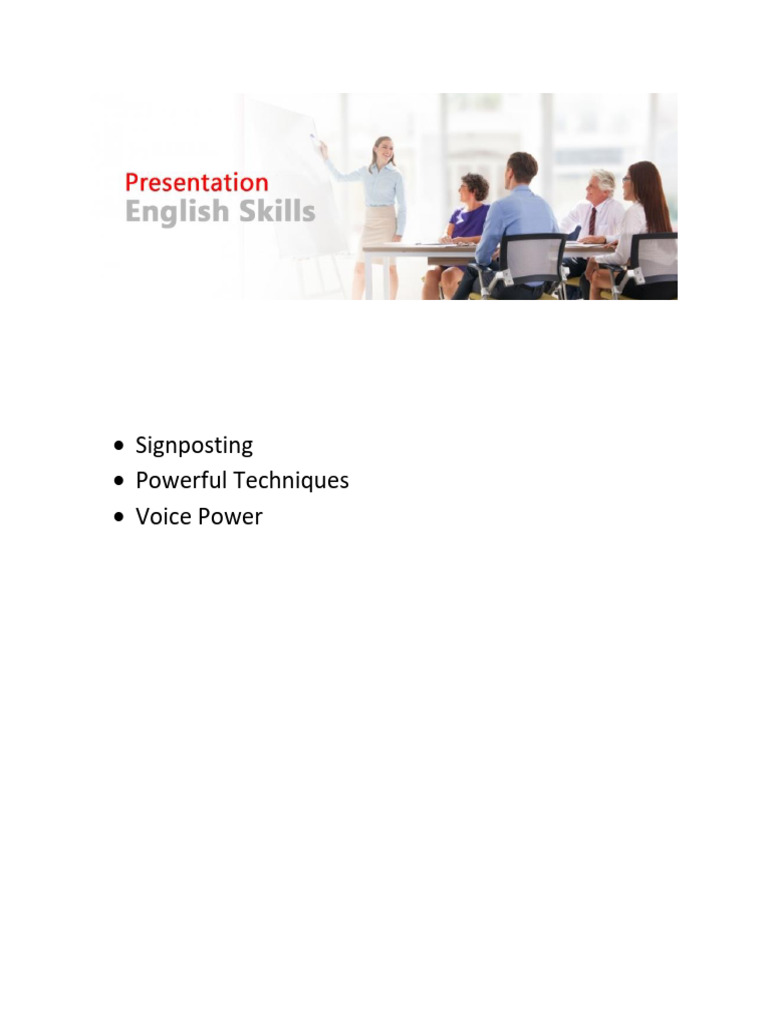 Handout 2 Signs, Techniques, Voice | PDF
