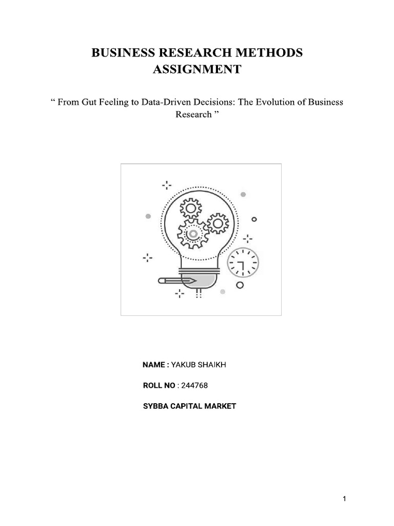 Yakub BRM 244768 Assignment | PDF